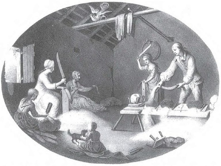 Flax Hackles – Exquisite Machinery