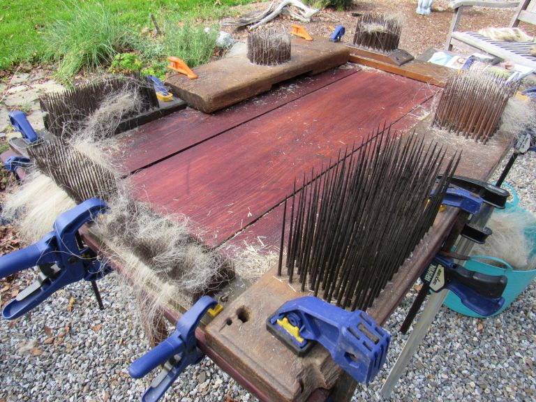 Flax Hackles – Exquisite Machinery