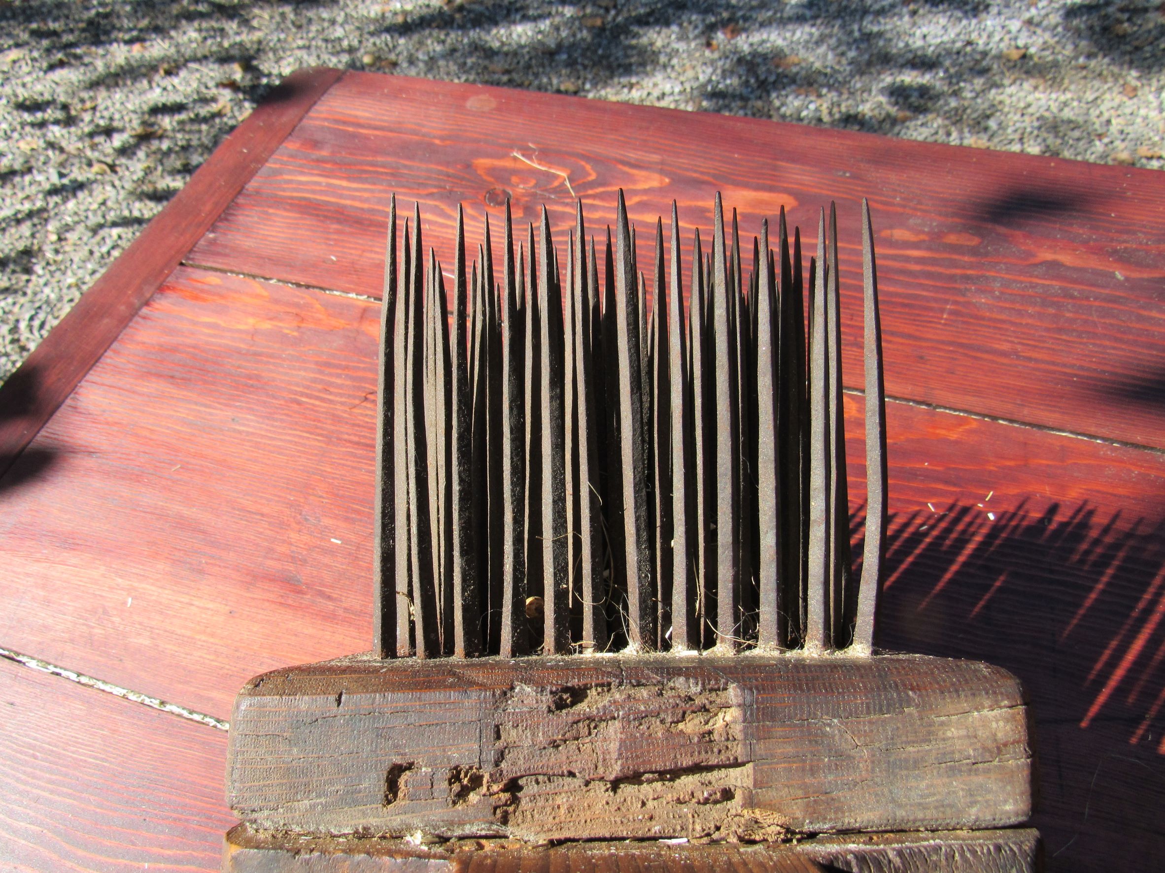 Flax Hackles – Exquisite Machinery