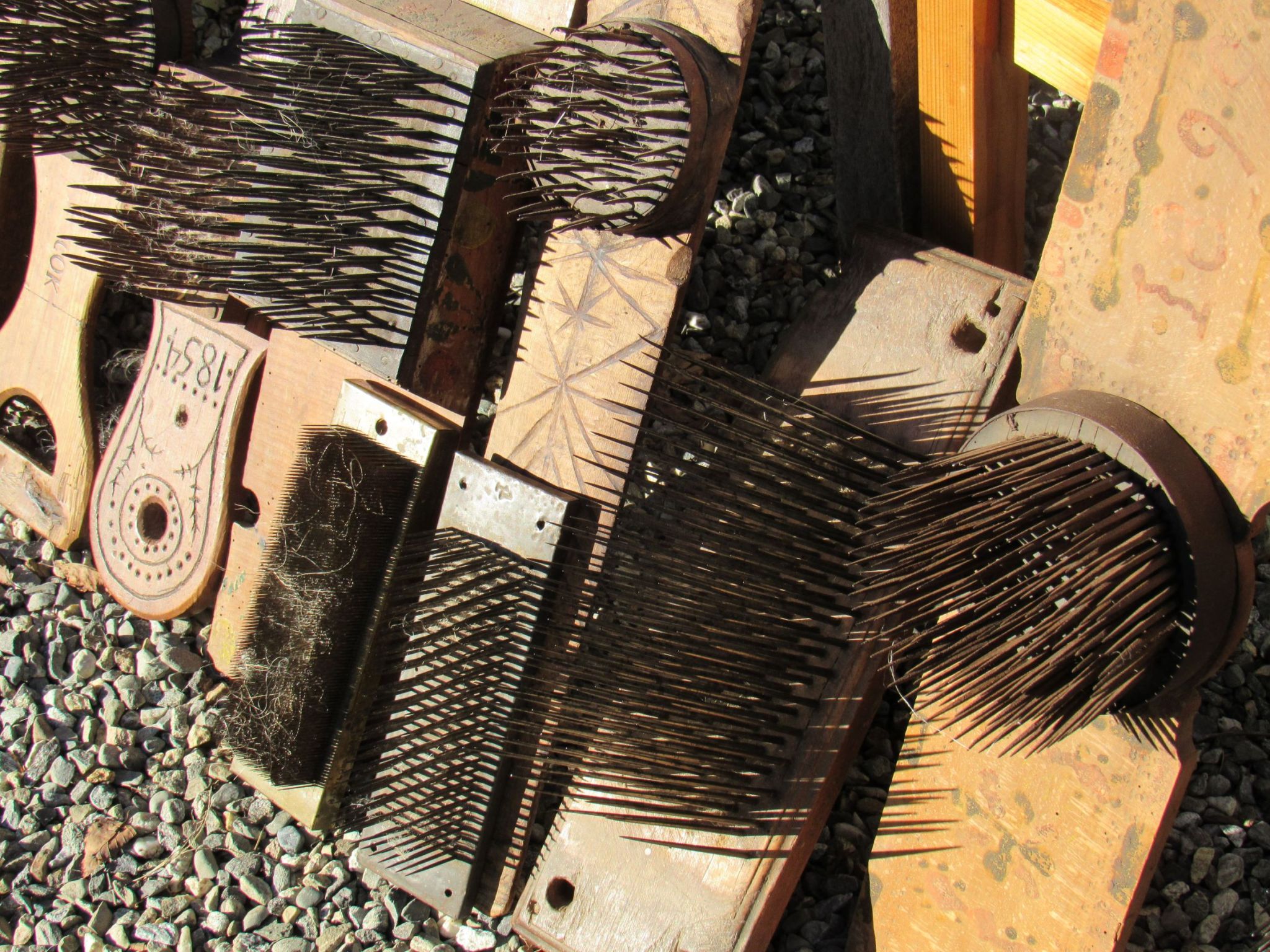 Flax Hackles – Exquisite Machinery